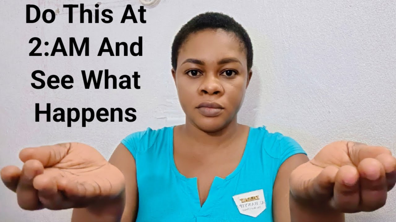 Do this at 2:AM and Your Situation will change definitely - YouTube
