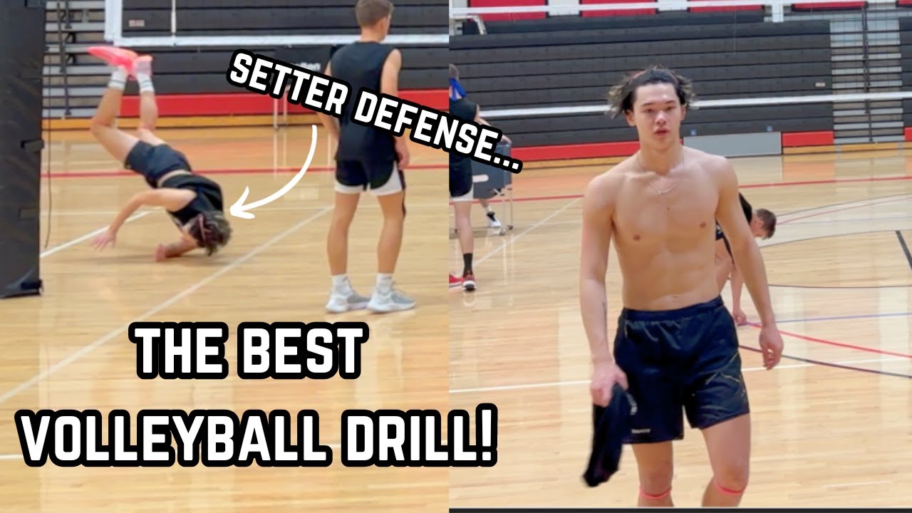 My FAVORITE VOLLEYBALL DRILL of all time! | PMEvolleyball plays ...