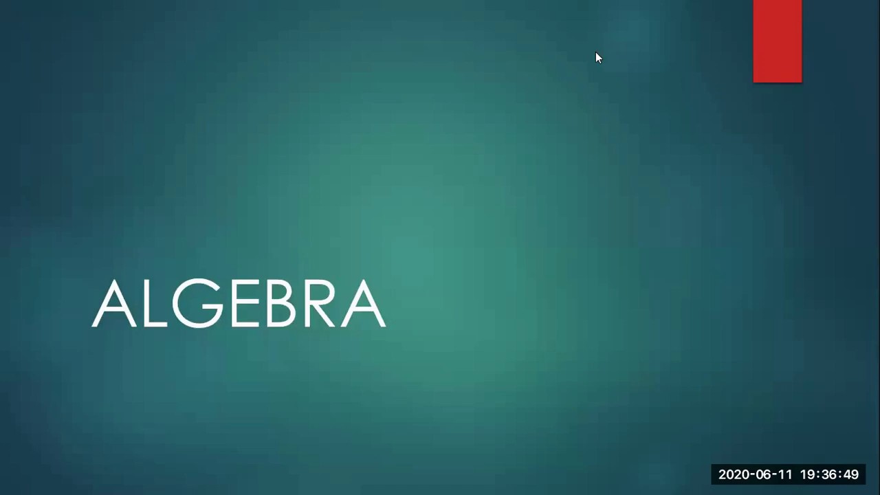 Algebraic Expressions In Simplest Form YouTube Algebraic Expressions In Simplest Form YouTube