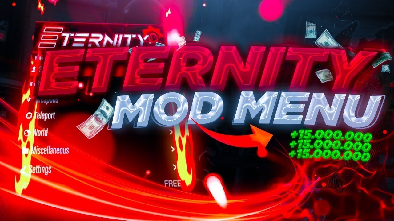 GTA 5 Online 1.58 Eternity Mod Menu | GTA V Mod Menu PC + Free Download ...