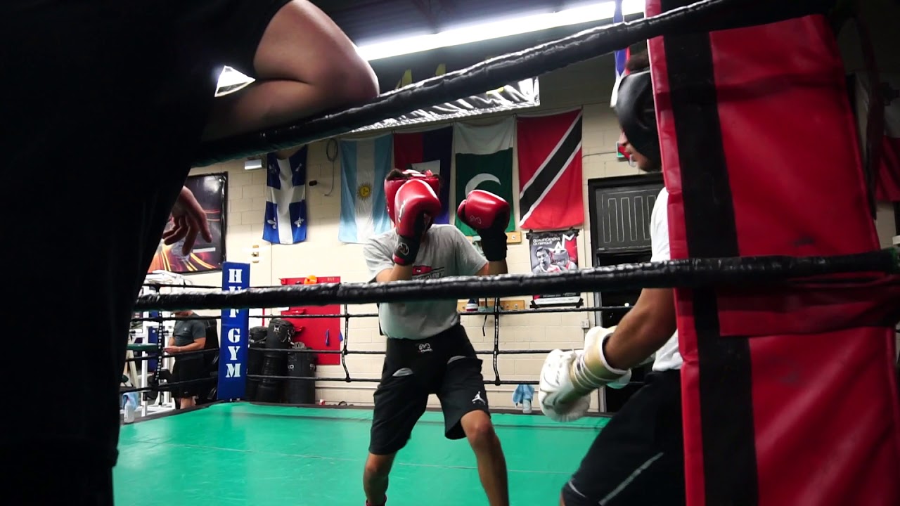 Boxing Sparring with WBA-NABA Canadian Welterweight champion, Kane ...