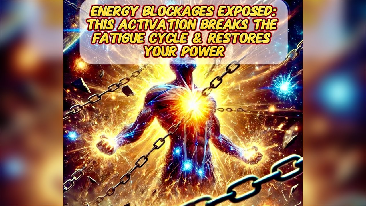 Energy Blockages EXPOSED:This Activation Breaks the Fatigue Cycle ...