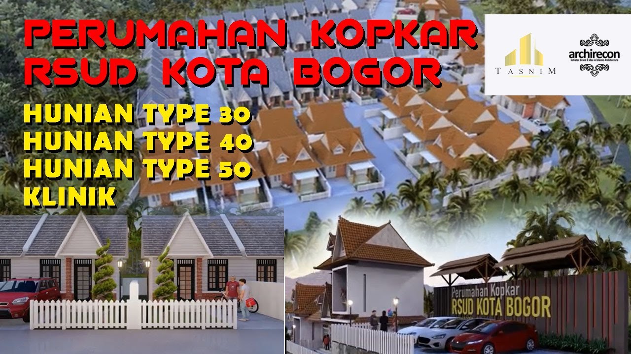 Perumahan Kopkar RSUD Bogor Tasnim - YouTube