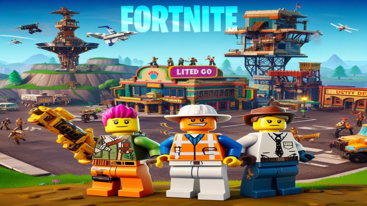 Fortnite New LEGO Update.. - YouTube