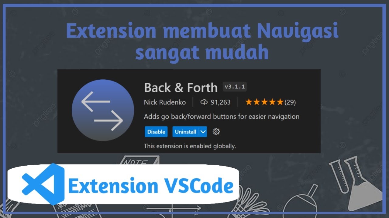 Extensions Back & Forth || Tutorial & Configurasi - YouTube