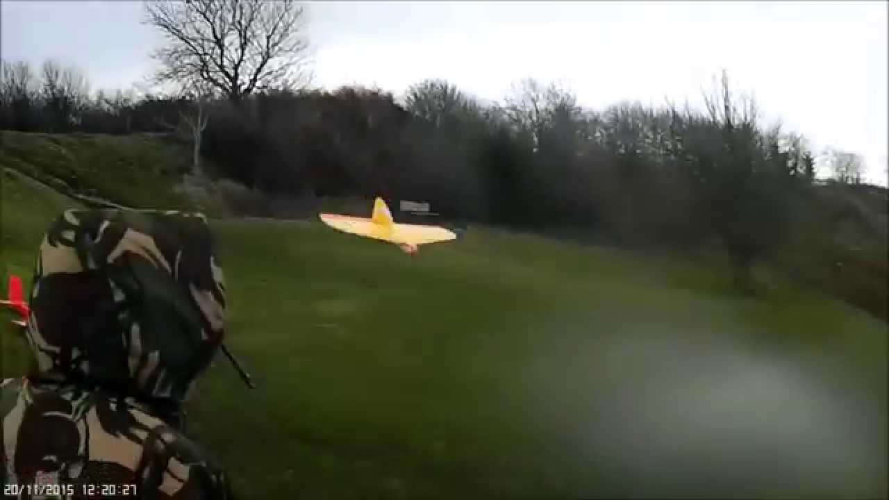 Dream-Flight Weasel Pro at Frocester in 15-20 mph Westerlies,20 Nov 15 ...