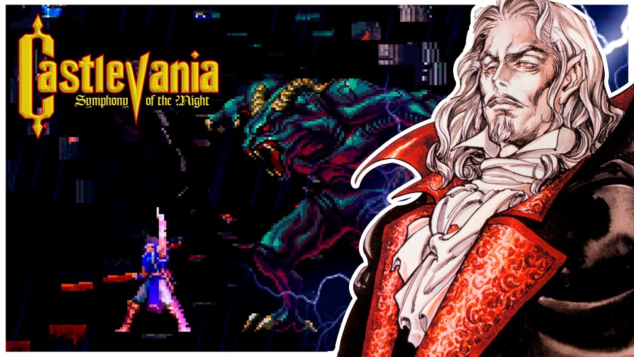 EU APRENDI A JOGAR ESSA DELICIA! CASTLEVANIA SYMPHONY OF THE NIGHT 01 ...