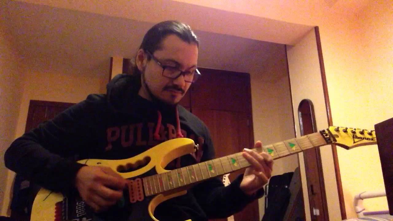 Funky solo NY jazz lounge.Ibanez Jem 777 DY - YouTube
