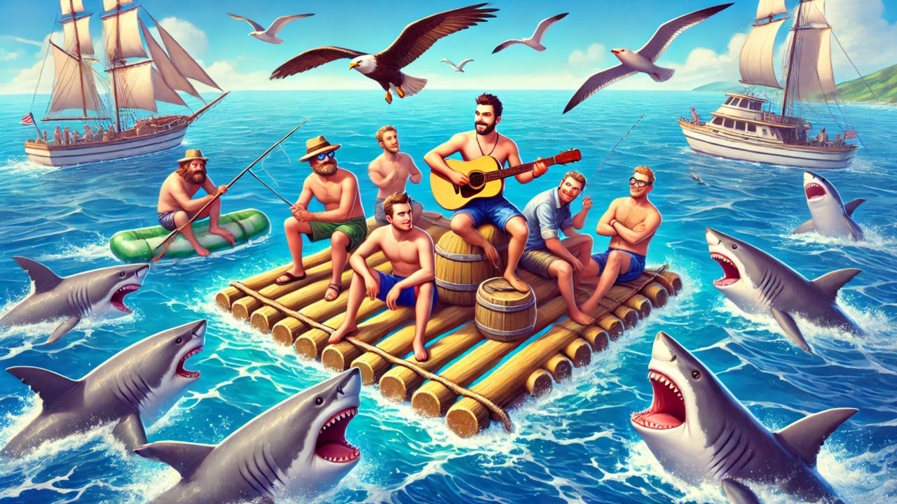 The Rafty Bois Tackle Tangaroa and Varuna | Raft | Game Night - YouTube