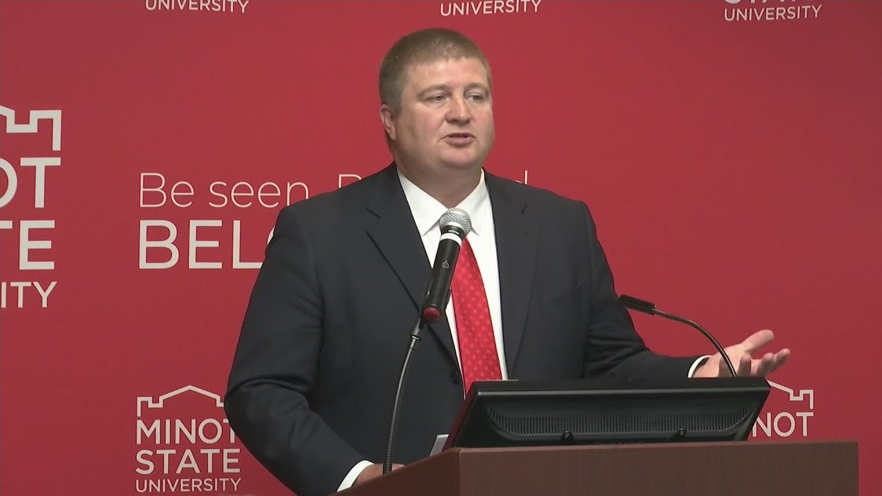 Kevin Forde named new Minot State Director of Athletics - YouTube
