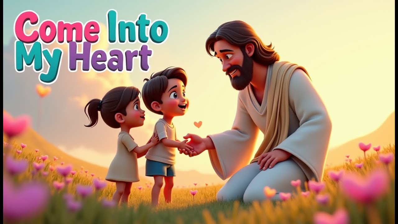 Come Into My Heart Lord Jesus | Toddler Songs About Jesus | Children's ...