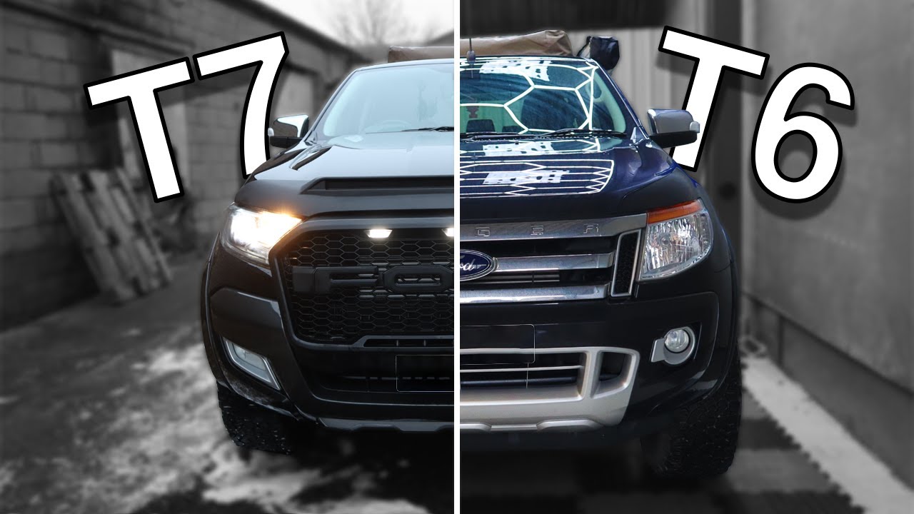Ford Ranger T6 to T7 Raptor Conversion - Transforming The Pickup! - YouTube