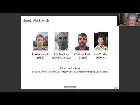 А. А. Наумов: "Finite Time Analysis of Linear Two-timescale Stochastic Approximation" - YouTube