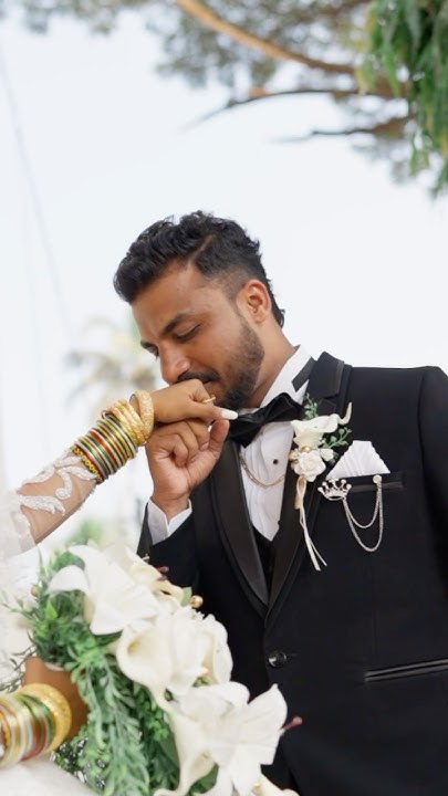 Groom Shares Their Excitement to Finally Be Together - YouTube