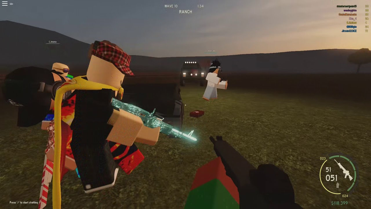 [Roblox] Those Who Remain, AR-57 Gameplay | Map = Ranch - YouTube