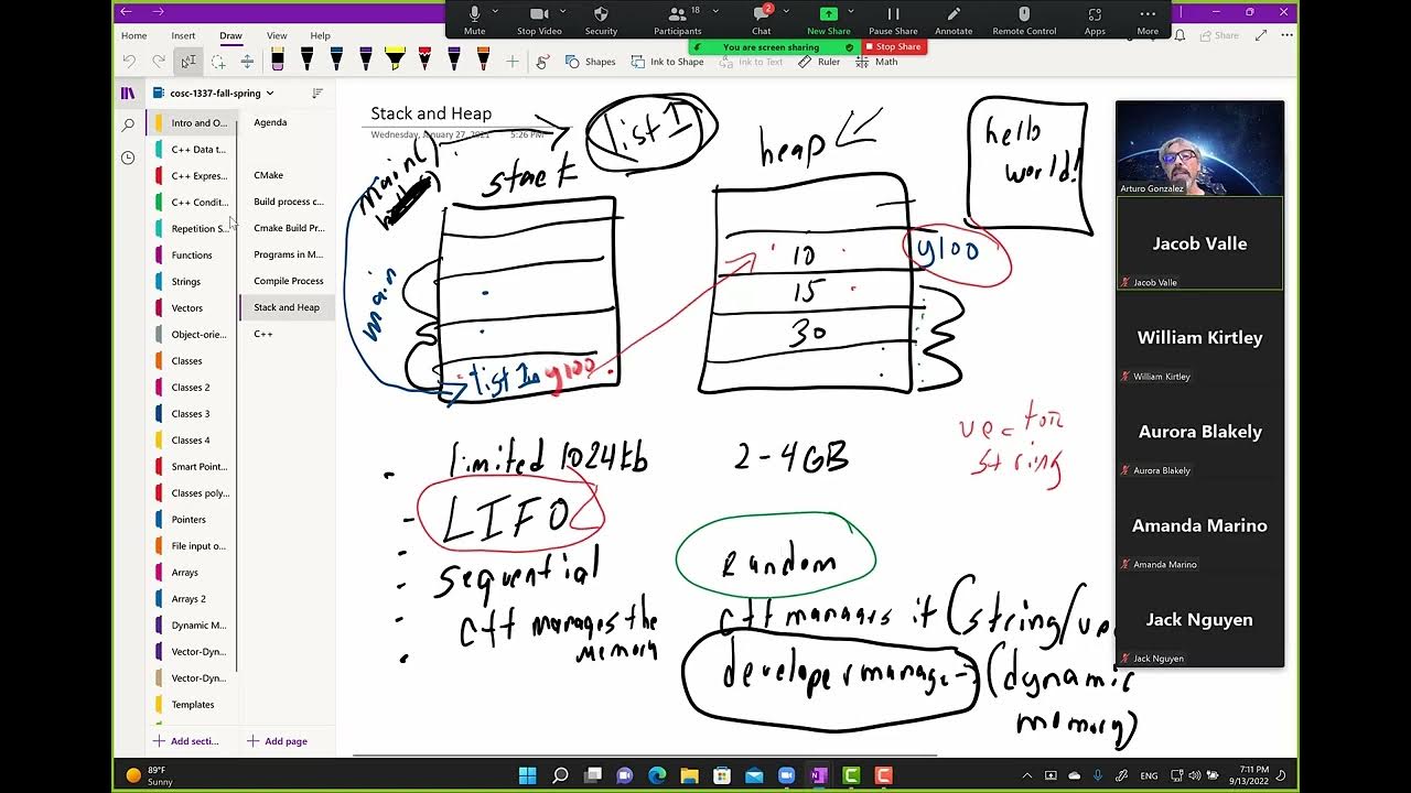 091322 COSC 1337 C++ Function value and reference parameters - YouTube