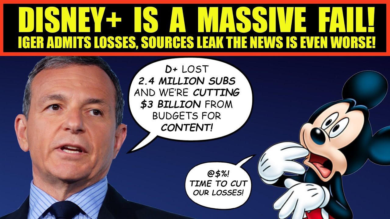 Disney Plus is FAILING | It's Even WORSE Than Iger Admits Source Claims ...