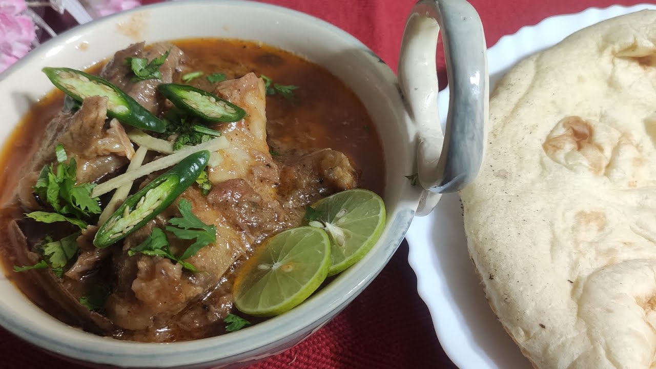 mutton nihari recipe - YouTube