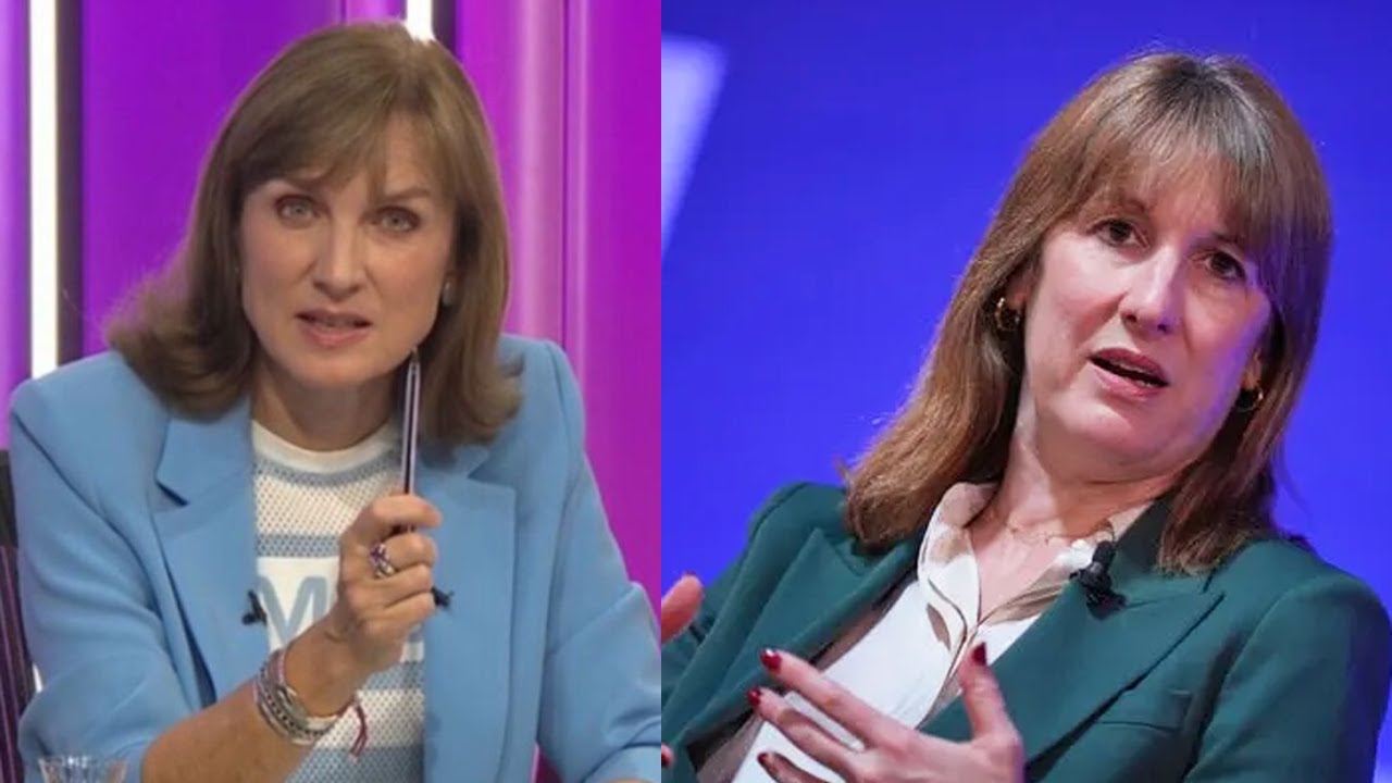 Rachel Reeves was harshly criticized on Fiona Bruce's show - YouTube