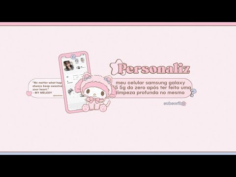 ⋆˚𖹭    Personalização Completa no meu Samsung A55 | tela de bloqueio, widgets e mais!