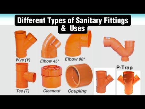 Different Types of Sanitary Fittings & Uses ( Tagalog ) - YouTube