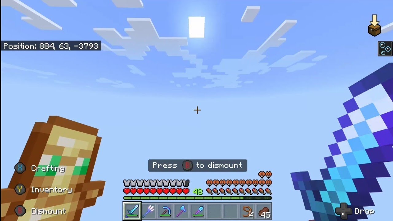 Boat glitch causes my screen to flash (seizure warning) | Minecraft ...