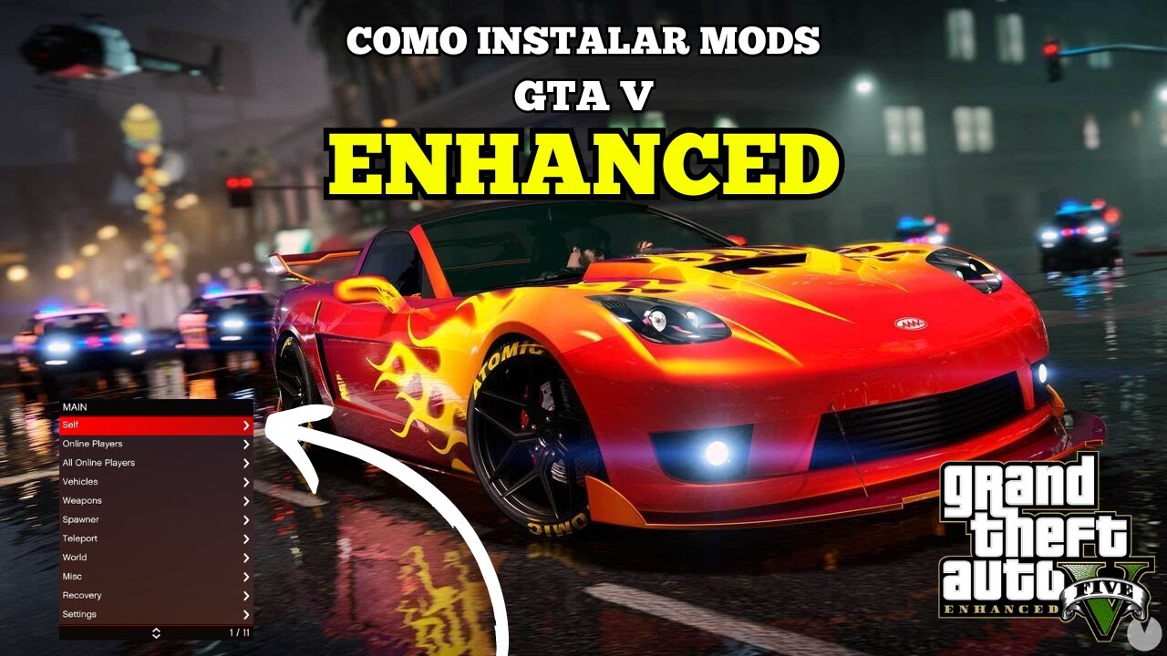 Cómo Instalar MODS en GTA V ENHANCED (Rápido y Fácil) - YouTube