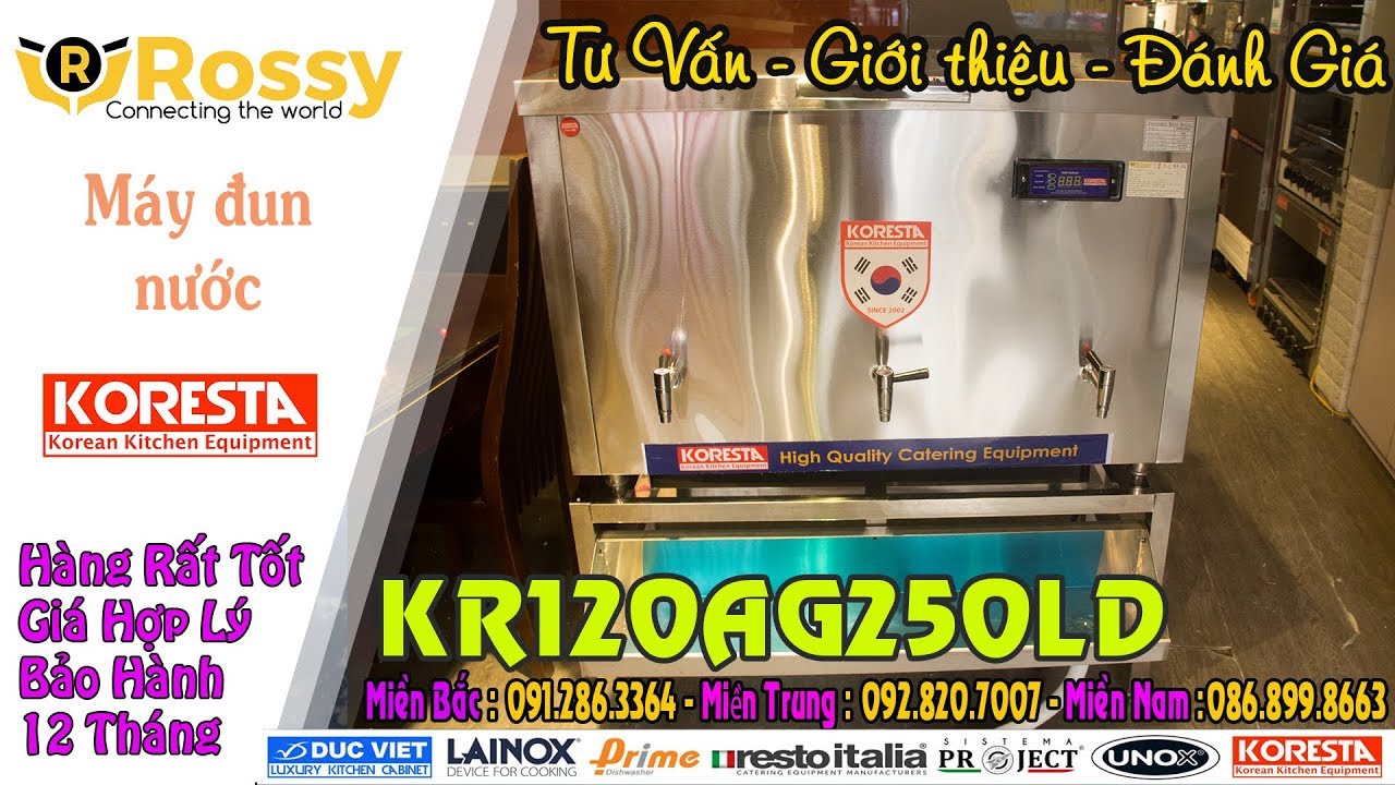 Giới thiệu máy đun nước Koresta KR120AG250LD | Water boiler | Hotline ...