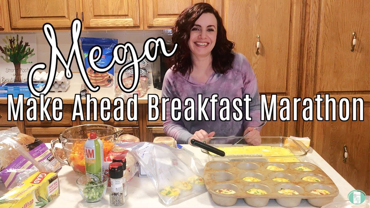 MEGA Make Ahead Breakfast Marathon - YouTube