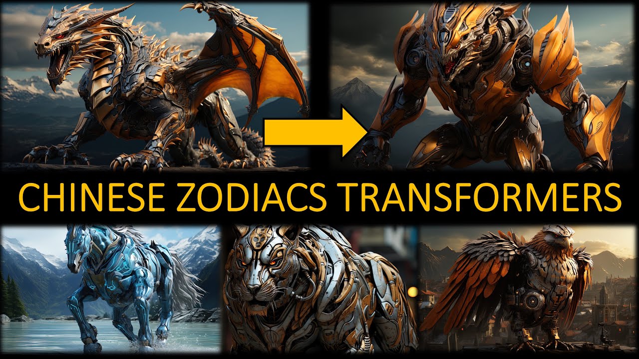 Chinese ZODIACs as Transformers Maximals - YouTube