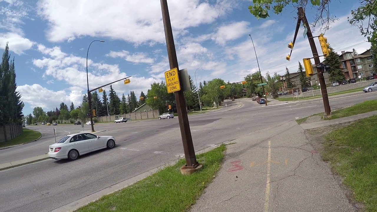 Calgary pathways and bikeways - YouTube