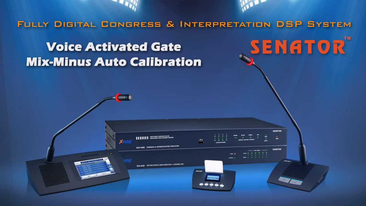 SENATOR System- A Revolutionary Conference System - YouTube
