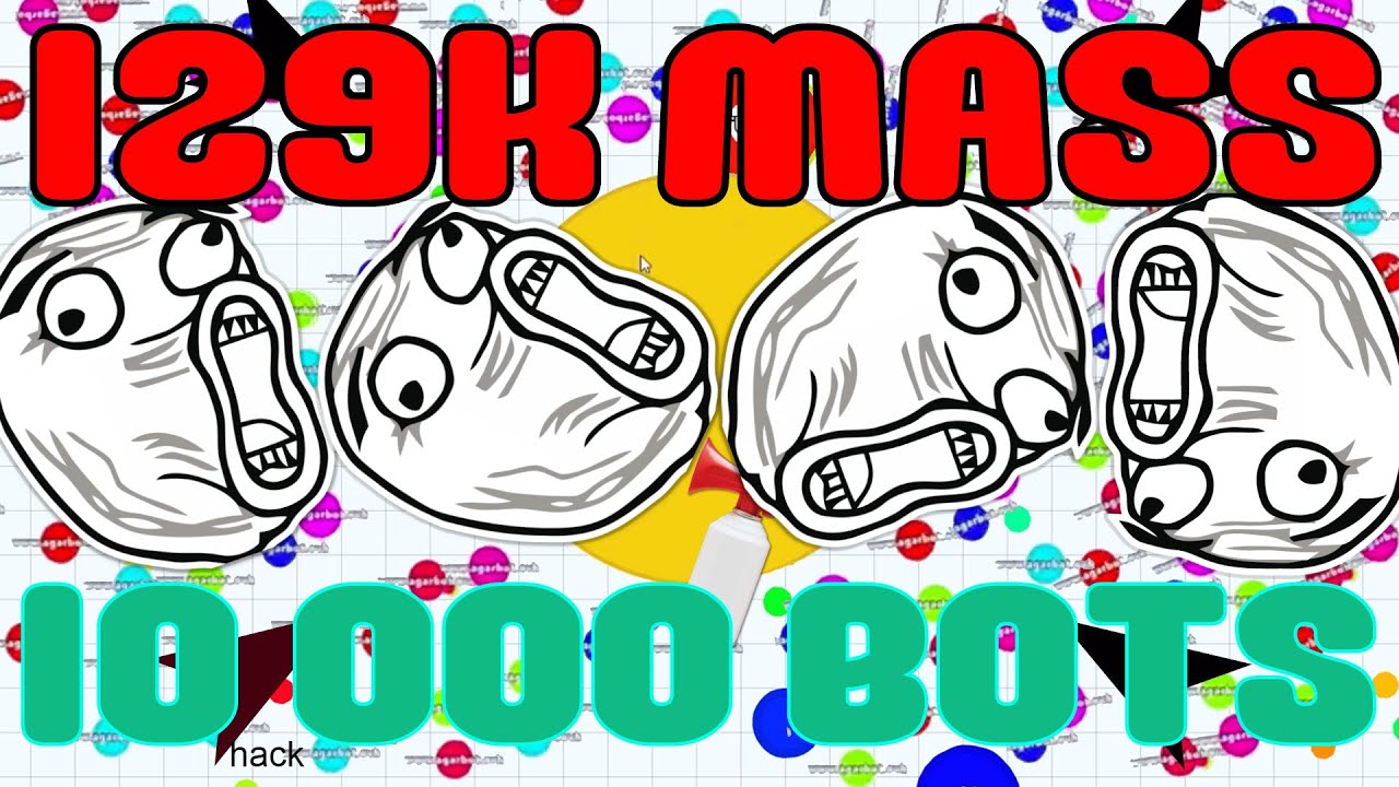 Amazing 10000 bots and 129K MASS with them - YouTube