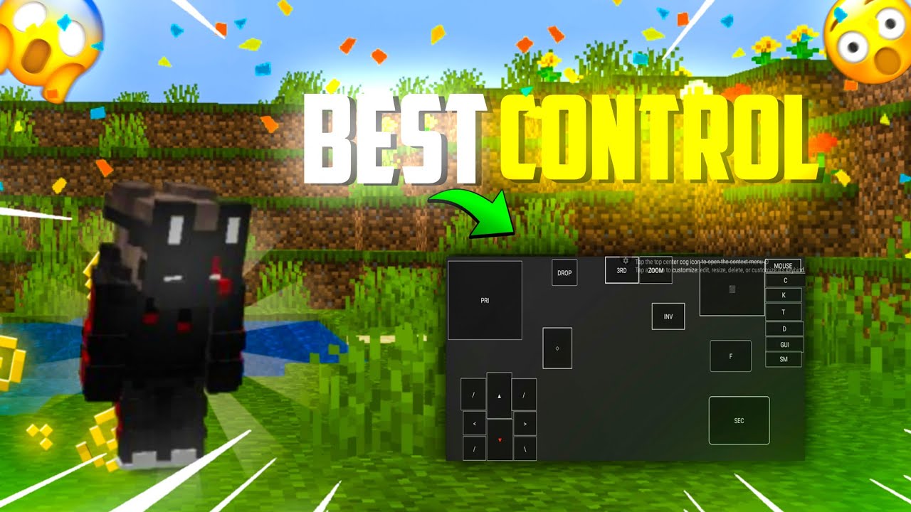 Best PvP Controls For Pojavlauncher | Best Controls | AshTheOG | - YouTube