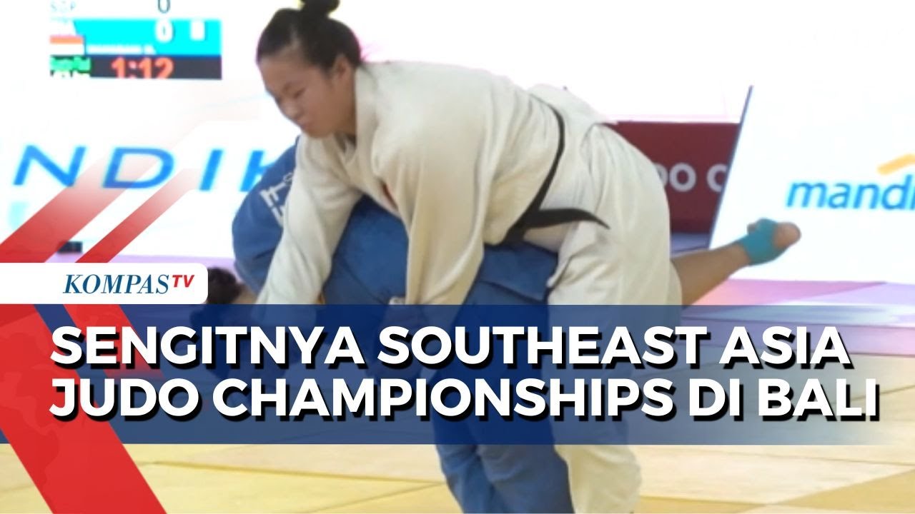 Sengitnya SouthEast Asia Judo Championships di Bali - YouTube