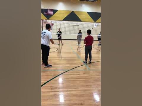 8th grade - Mayberry Middle School - Badminton - YouTube