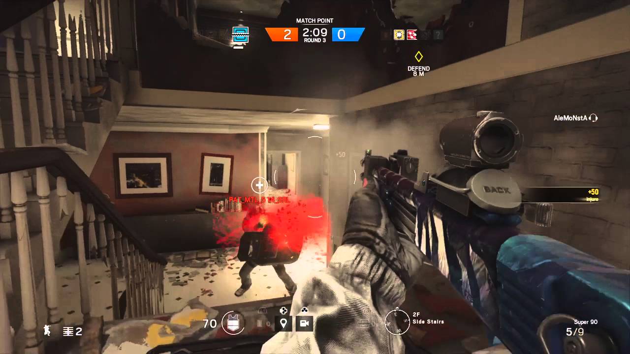 Rainbow Six Siege | House Kid's Room Strategy CLUTCH ACE! - YouTube