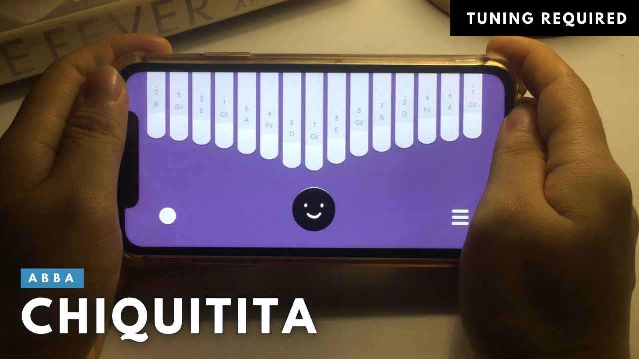 ABBA - Chiquitita Ending | Keylimba Easy Tutorial (Kalimba App) - YouTube