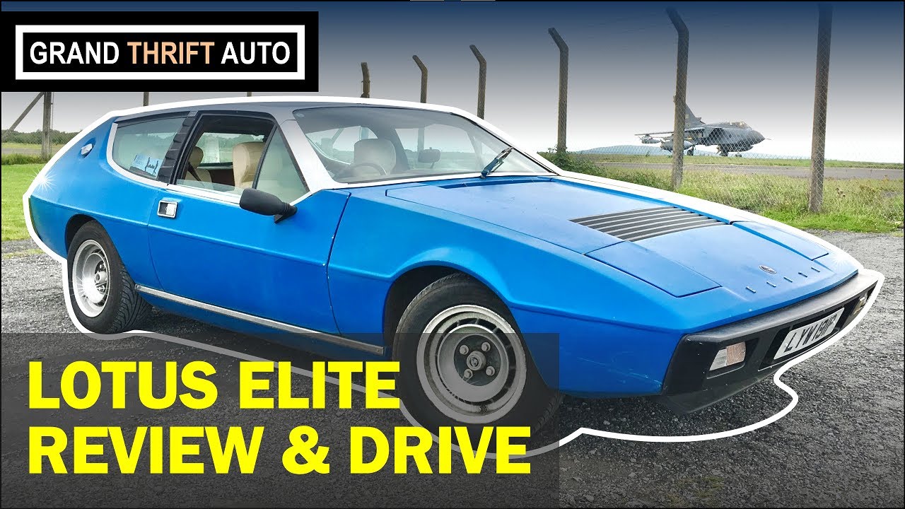 1976 Lotus Elite driving review and road test - YouTube