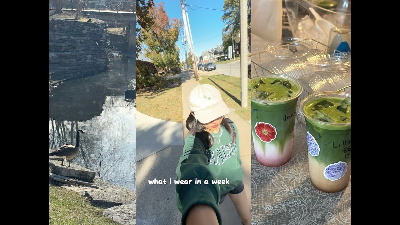 what i wear in a week @ uni☔️ft. EXCESSIVE yapping - YouTube