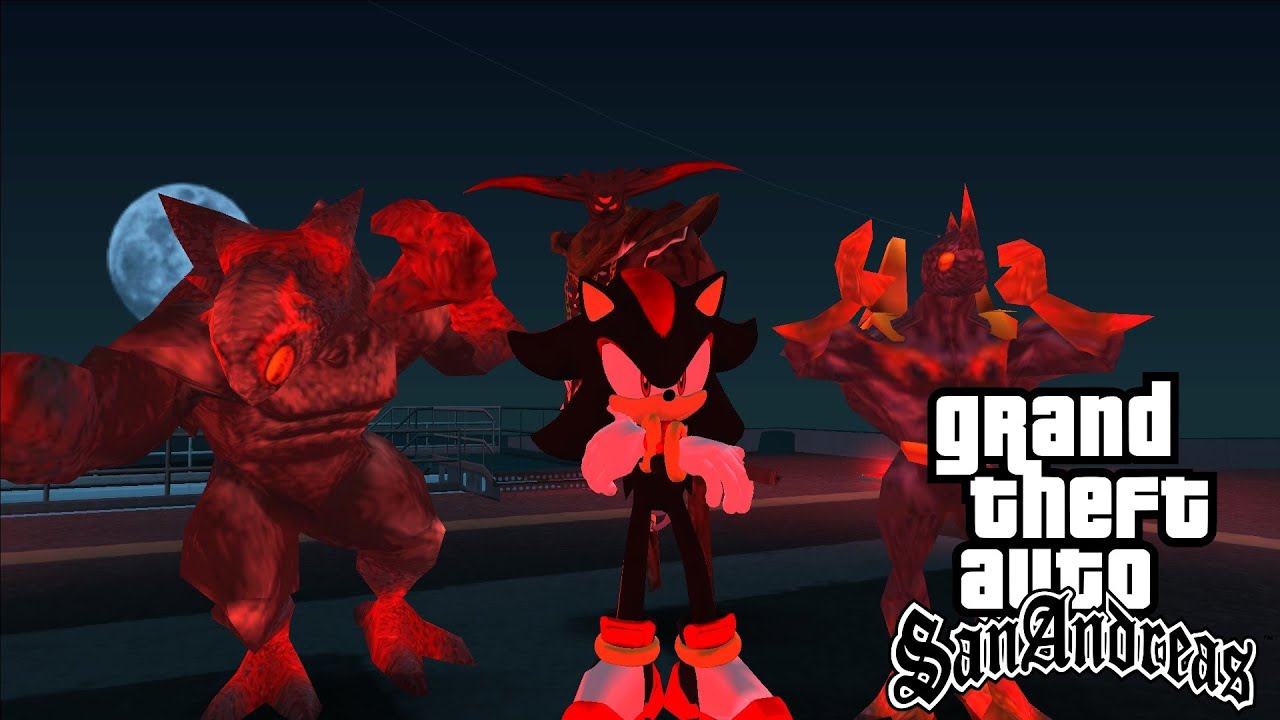 Skins de Shadow The Hedgehog para GTA San Andreas (Link en la ...
