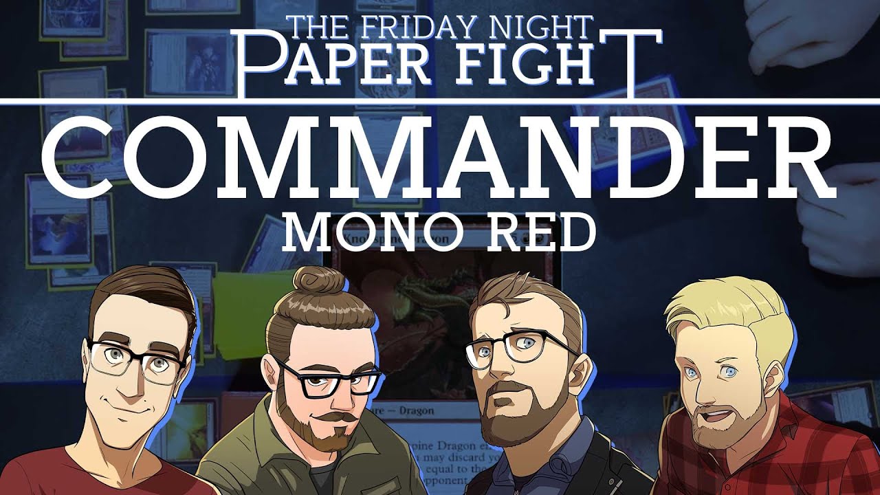 Mono Red Commander || Friday Night Paper Fight 2023-02-03 - YouTube