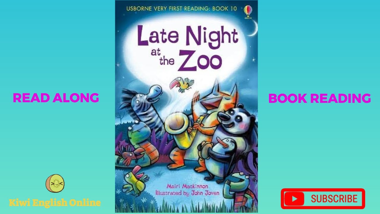 🦁🌙 Late Night at the Zoo: A Roaring Adventure for Kids! 🌟 Children's ...