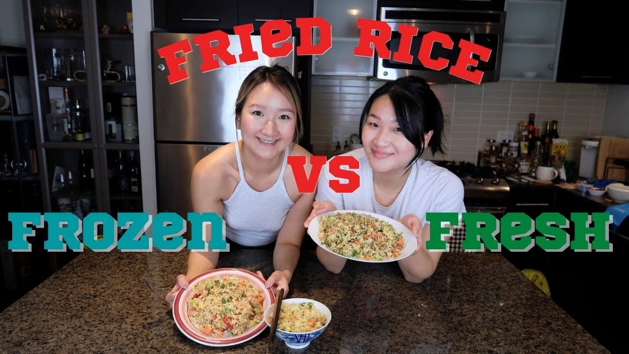 Fried Rice Challenge - Nutritious and Inexpensive Staple Grain - YouTube