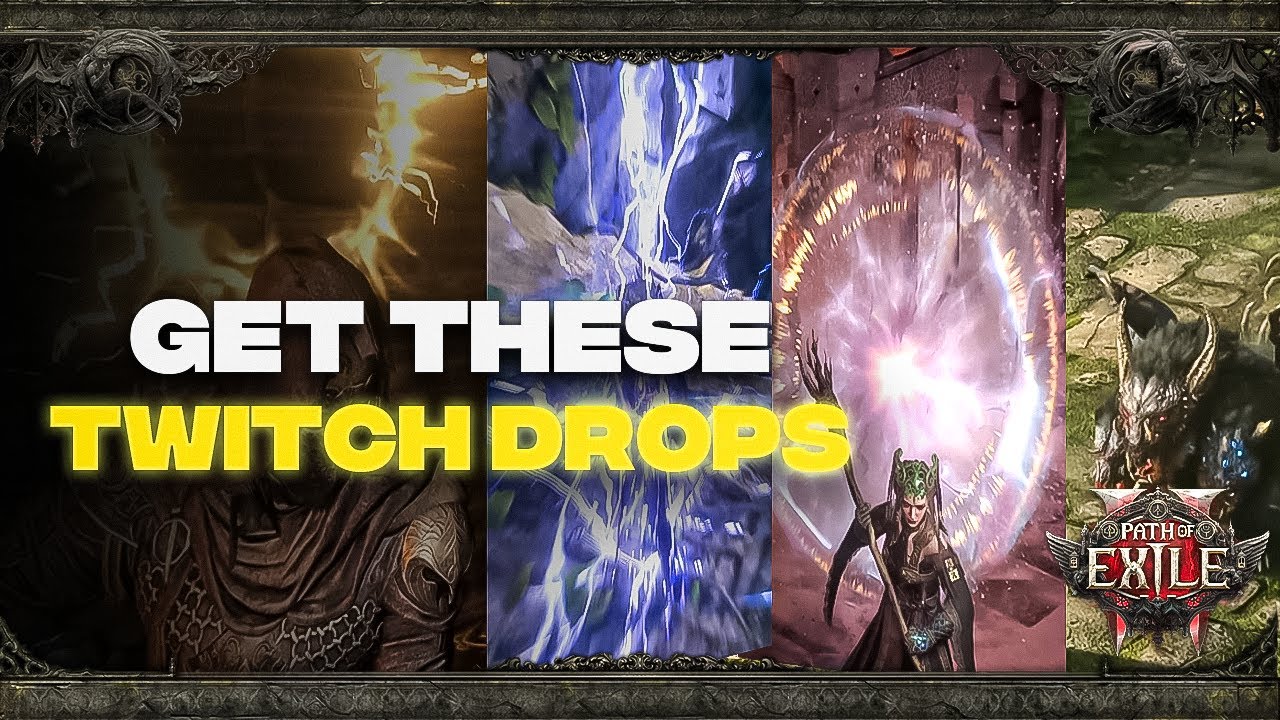 NEW POE2 EARLY ACCESS Twitch Drops REVEALED! | Path Of Exile 2 - YouTube