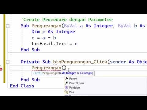 Programming 010 - Create Method dalam Visual Studio - YouTube