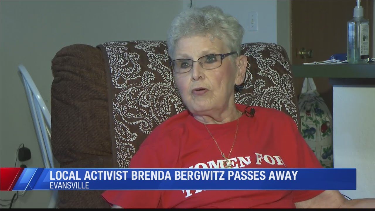 Local activist Brenda Bergwitz passes away - YouTube