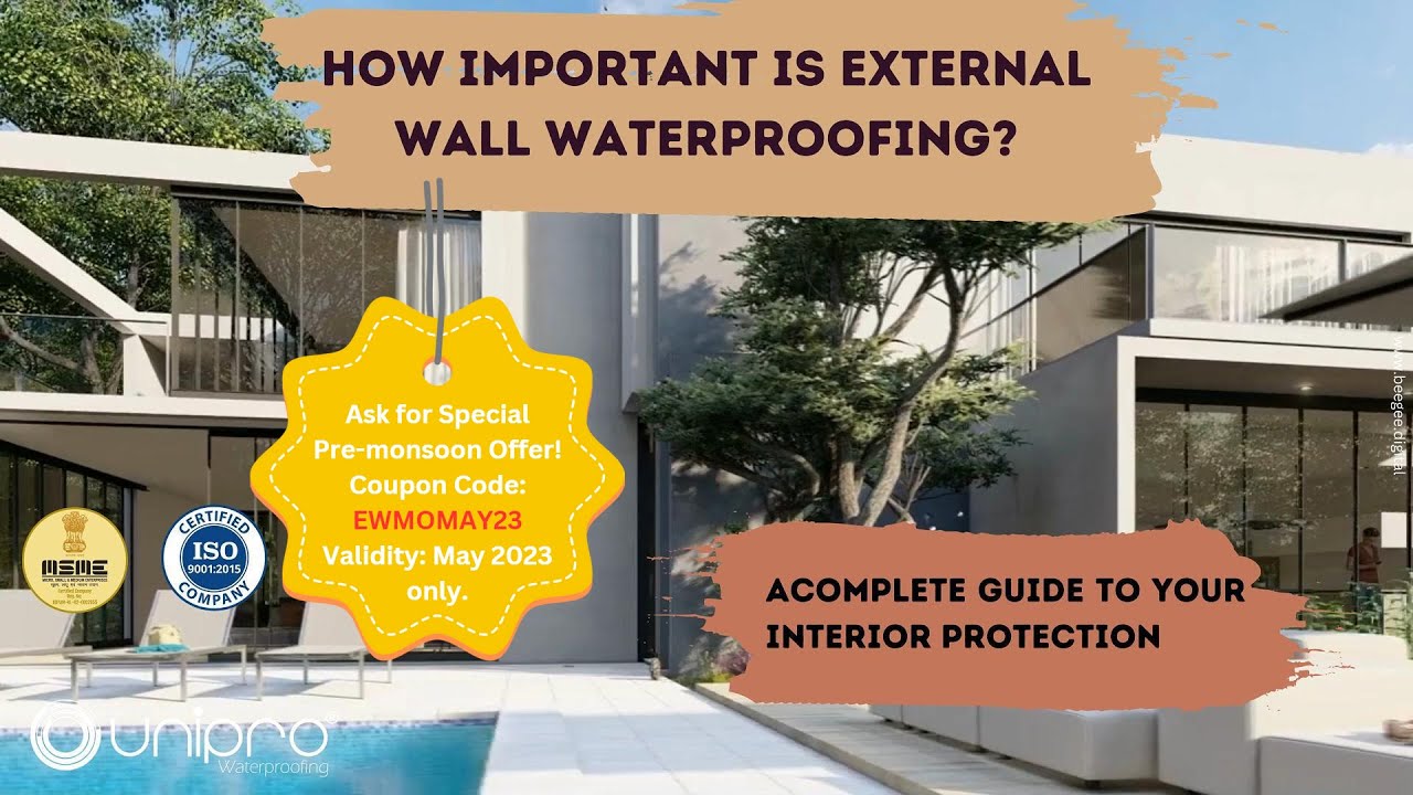 Importance of Wall Waterproofing | UniPro® Waterproofing - YouTube
