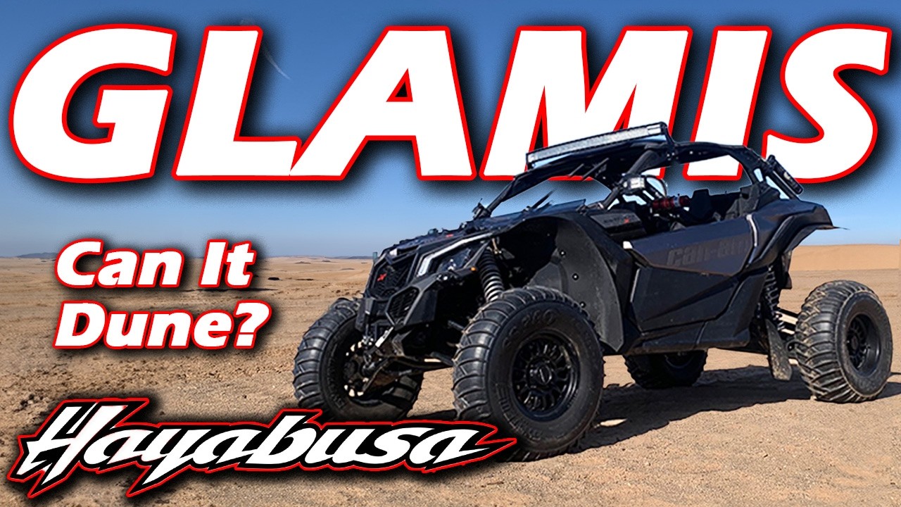 The Hayabusa Swapped Can Am X3 Made it to Glamis!!! Part 1 - YouTube