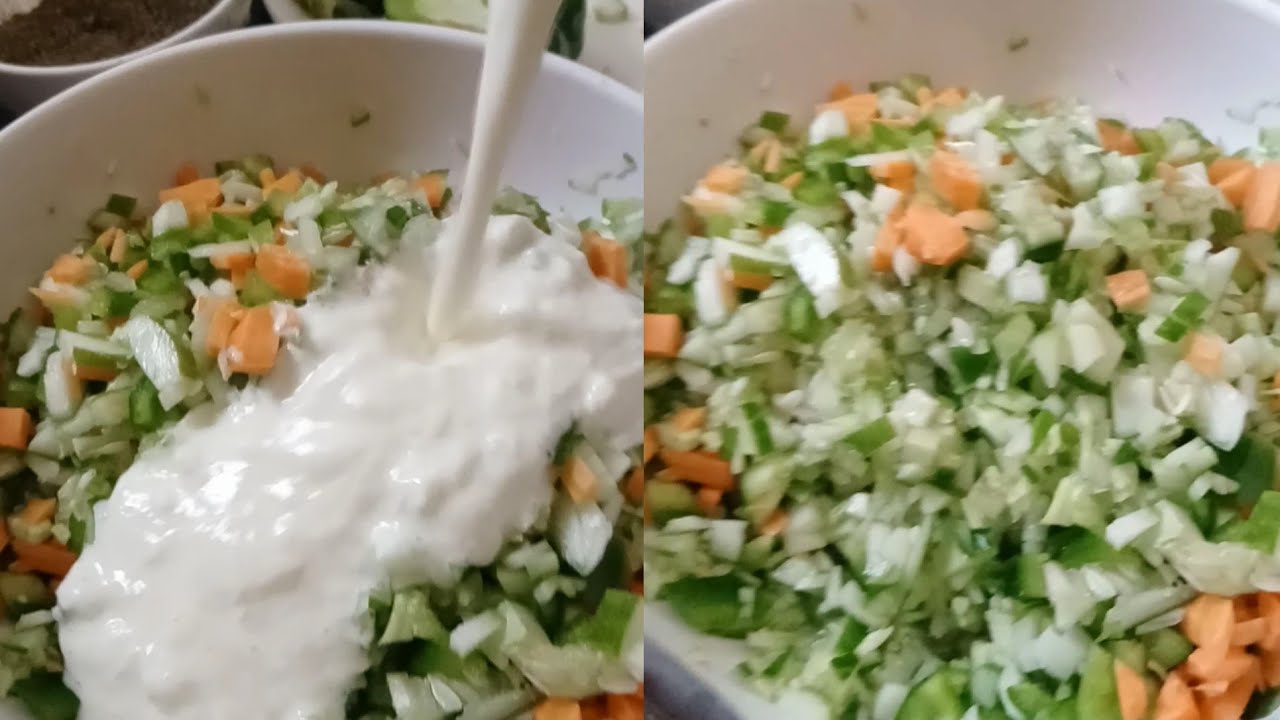 #curdsalad / cucumber carrot curd salad/ with ammuz curd/ Kerala best ...
